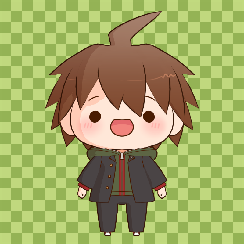 Makoto Chibi Makoto Naegi Chibi By Honeyveins On DeviantArt