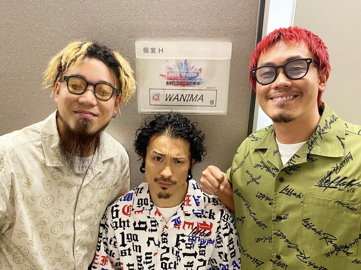 WANIMA OFFICIAL on Twitter: "本日この後21:00より!! テレビ朝日系 「ミュージックステーション」 に出演致します。 『旅立ちの前に』 を歌わせて頂きます ...