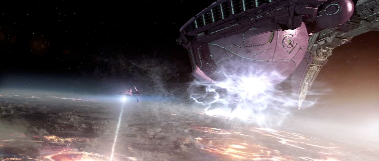 Halo Covenant Ships Glassing