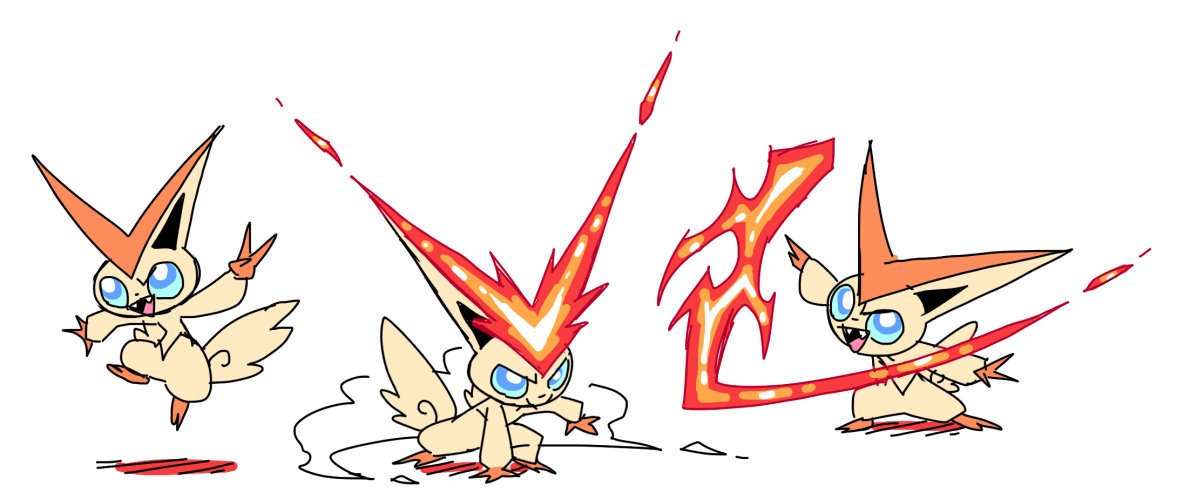 Pokemon Victini Evolution Chart