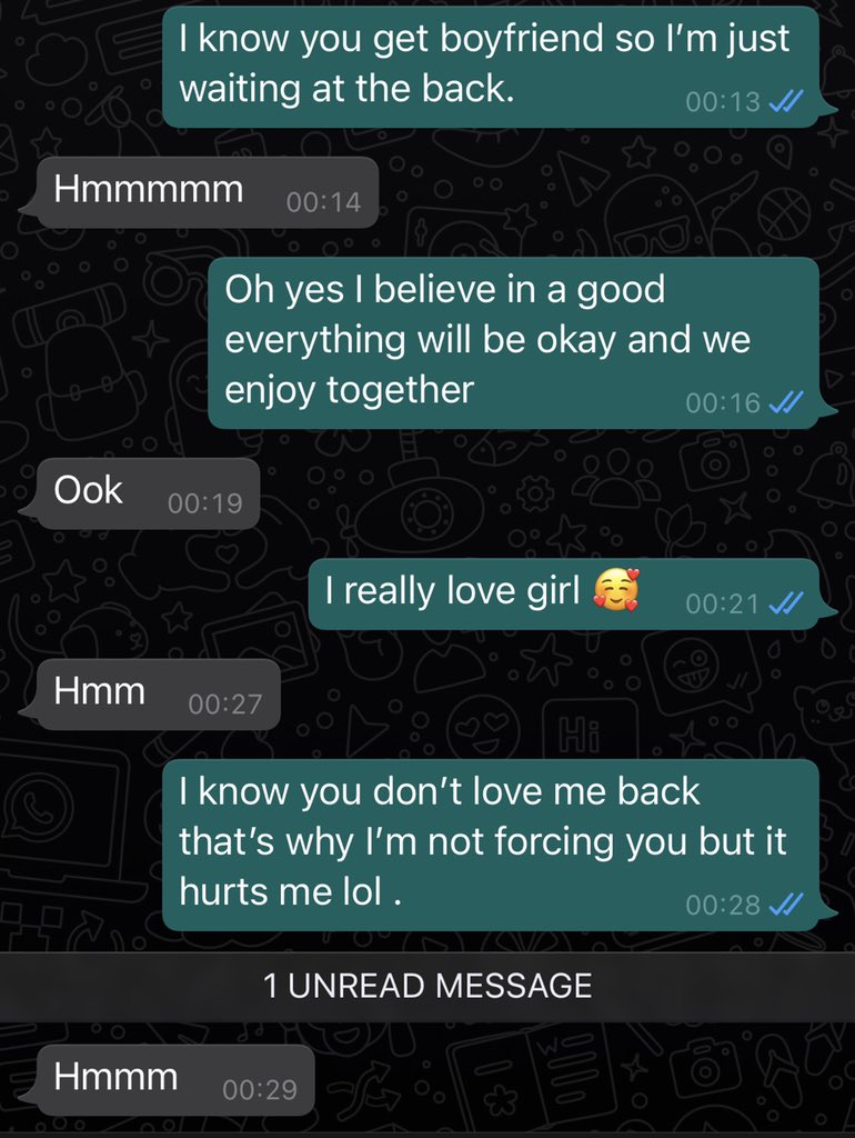 Boring Text Conversation