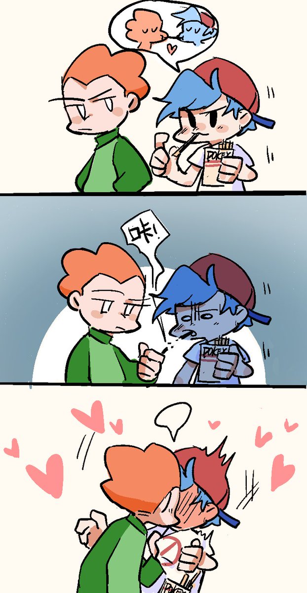 「#fnf #picoxbf pokeygame (刚刚出了一点小bug 」兔子🐰の漫画