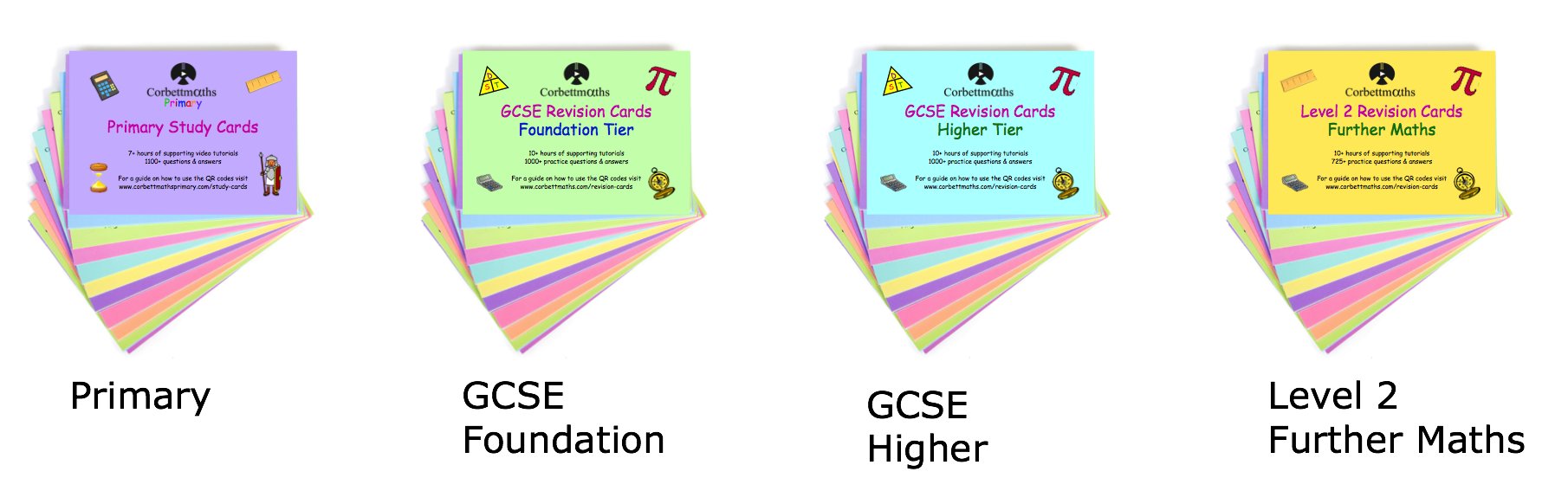 Revision Cards Corbettmaths How To Revise For GCSE Maths