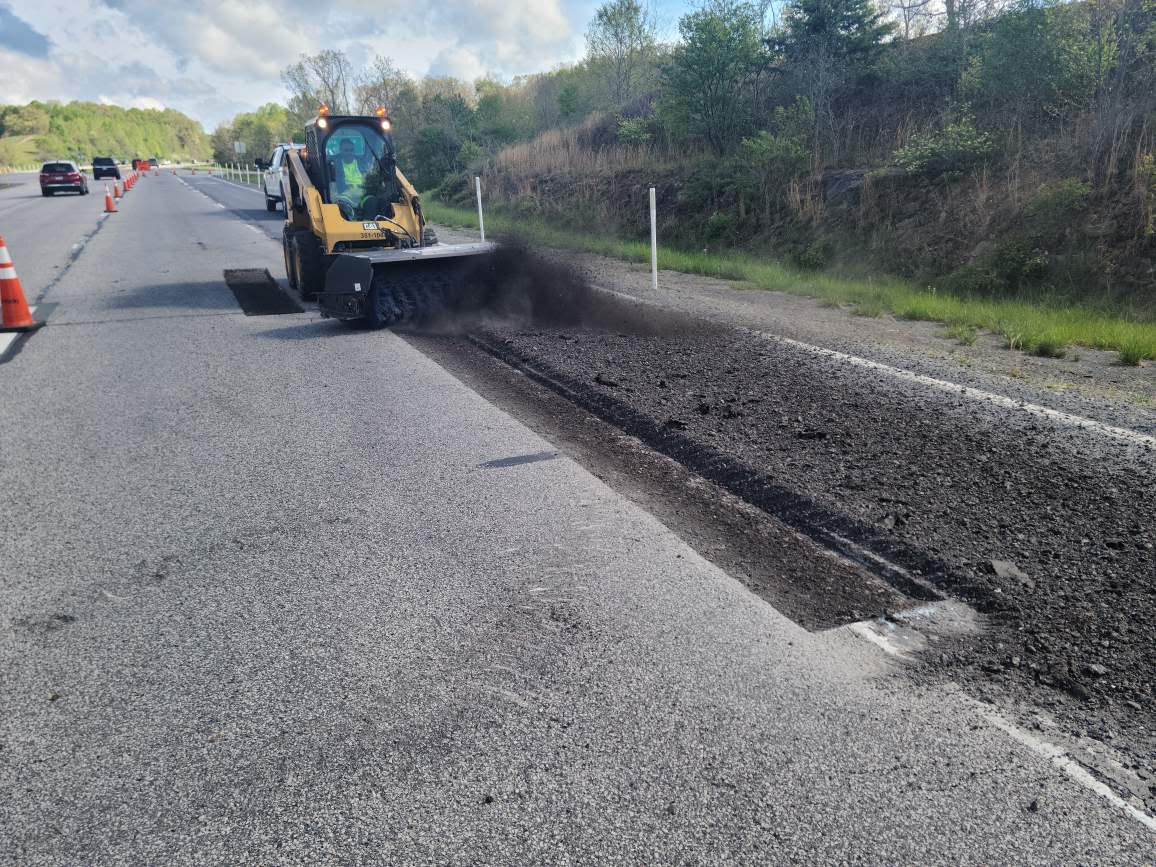 Calhoun County, WV Road Conditions with Driving and Traffic Flow ...