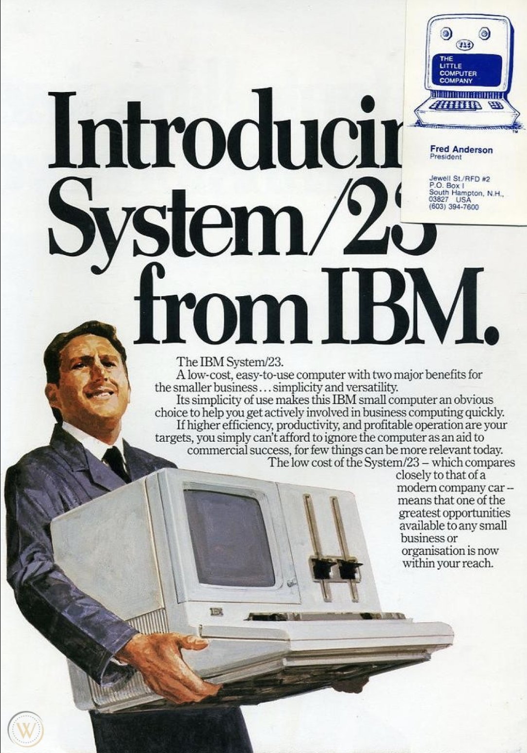 Figma on Twitter: "Then, in 1980, IBM released another computer, called System/23, or Datamaster ...