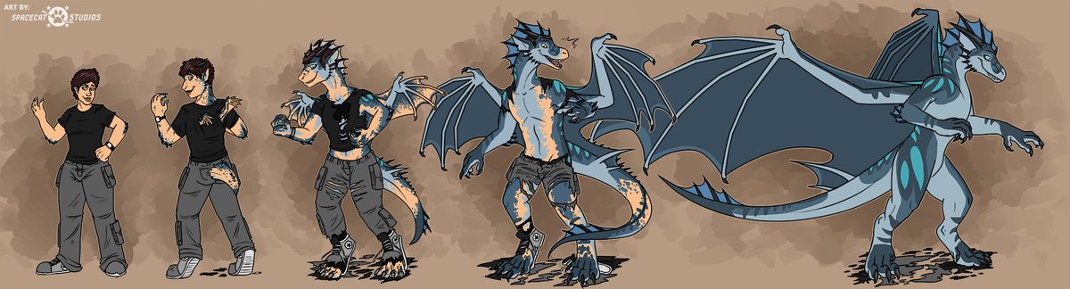 Dragon Transformation Sequence