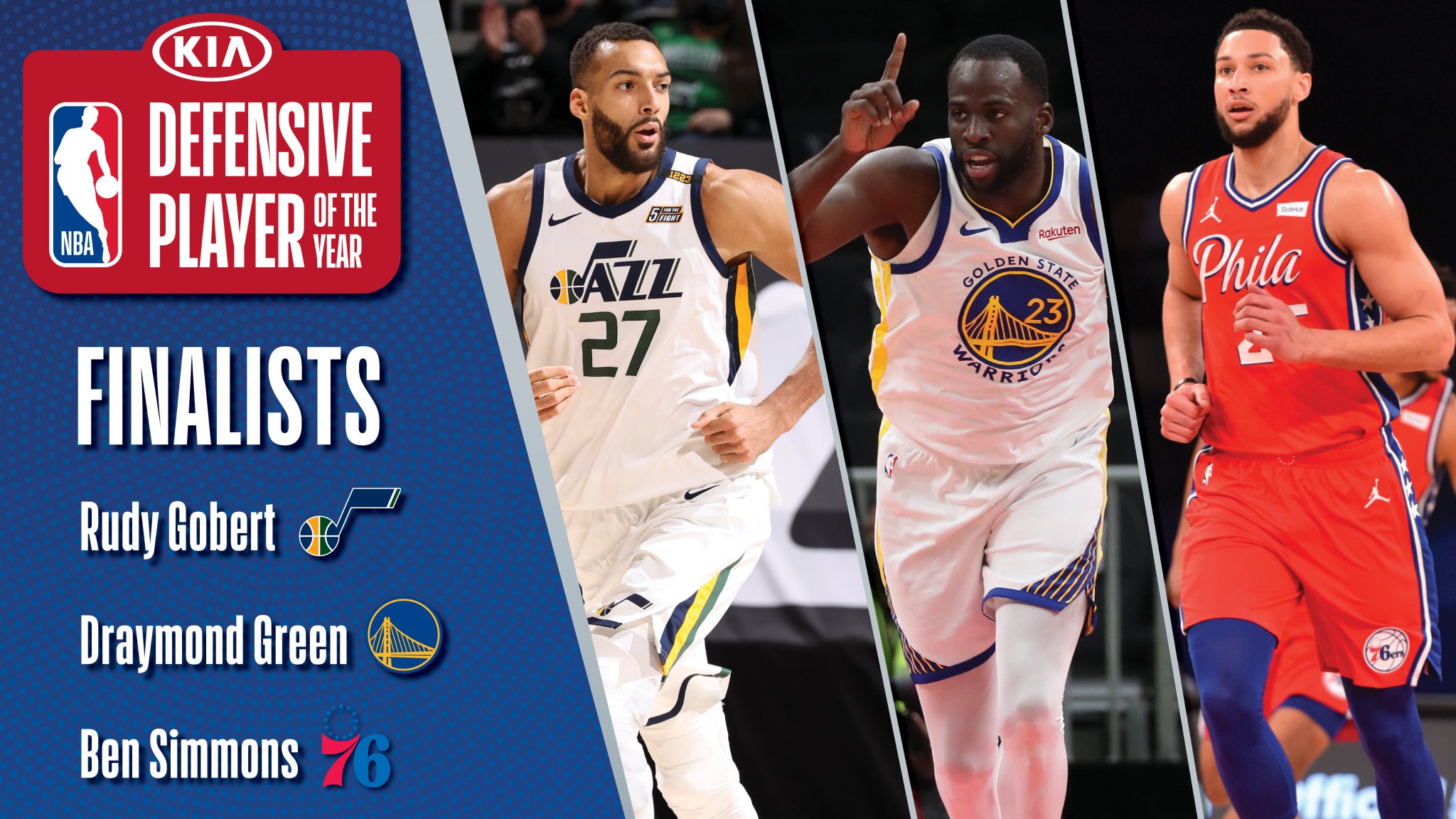 NBA Communications on Twitter: "The Kia NBA Defensive Player of the Year finalists ⬇️…