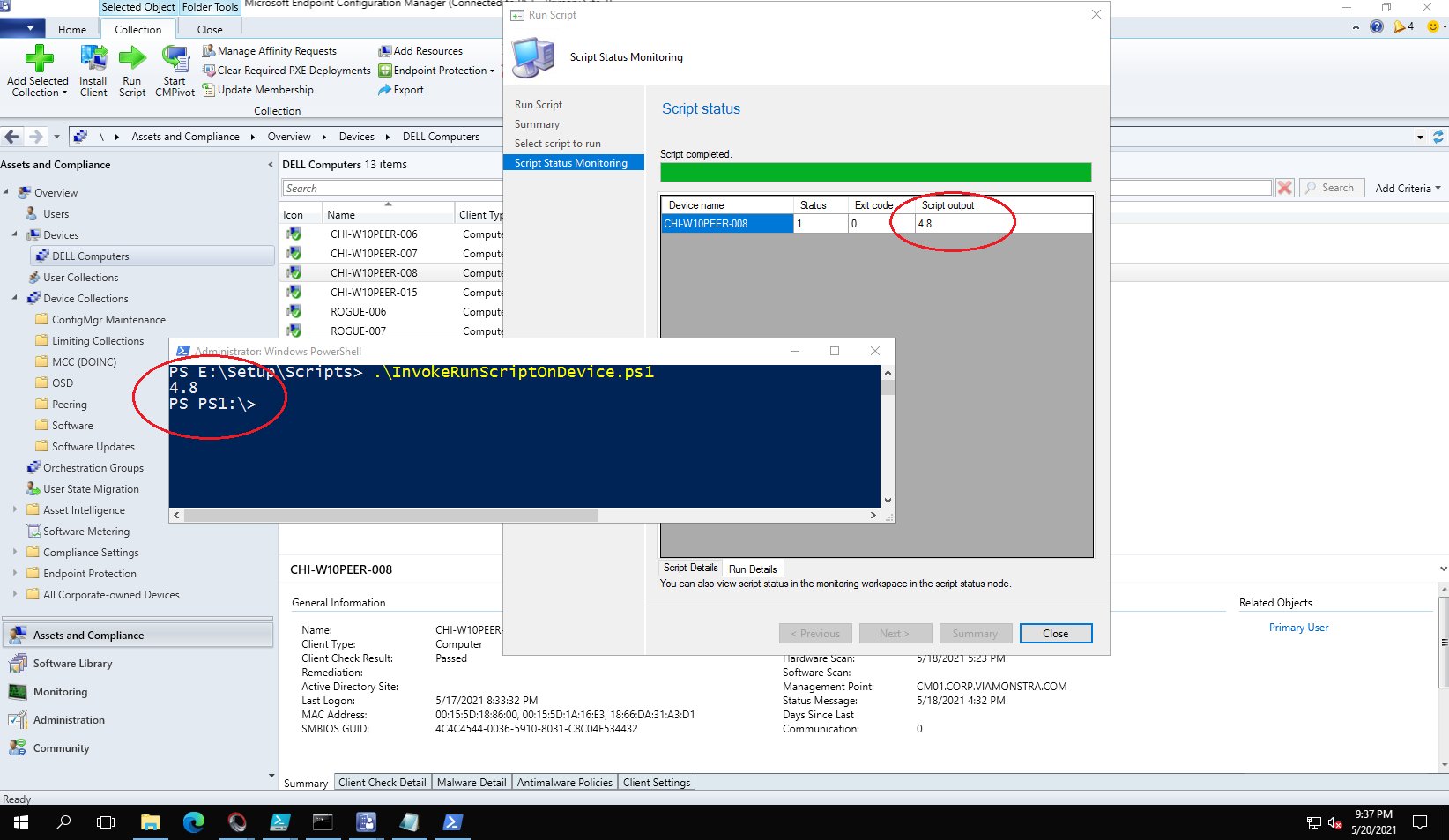 Johan Arwidmark on Twitter: "New blog post: Invoke ConfigMgr Run Script via PowerShell and ...
