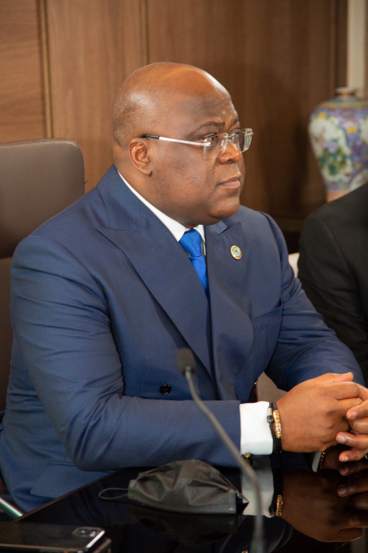 Présidence RDC 🇨🇩 on Twitter: "#RDC 21.05.2021 Le Chef de l'État, Félix-Antoine Tshisekedi ...
