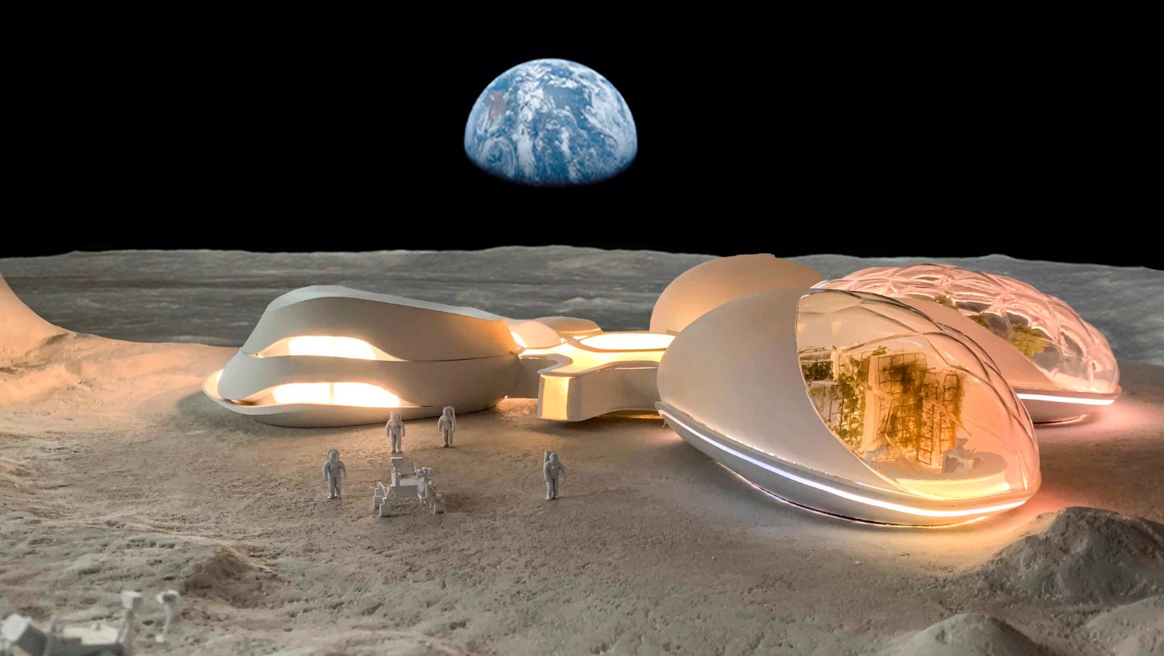 Future Moon Base Designs