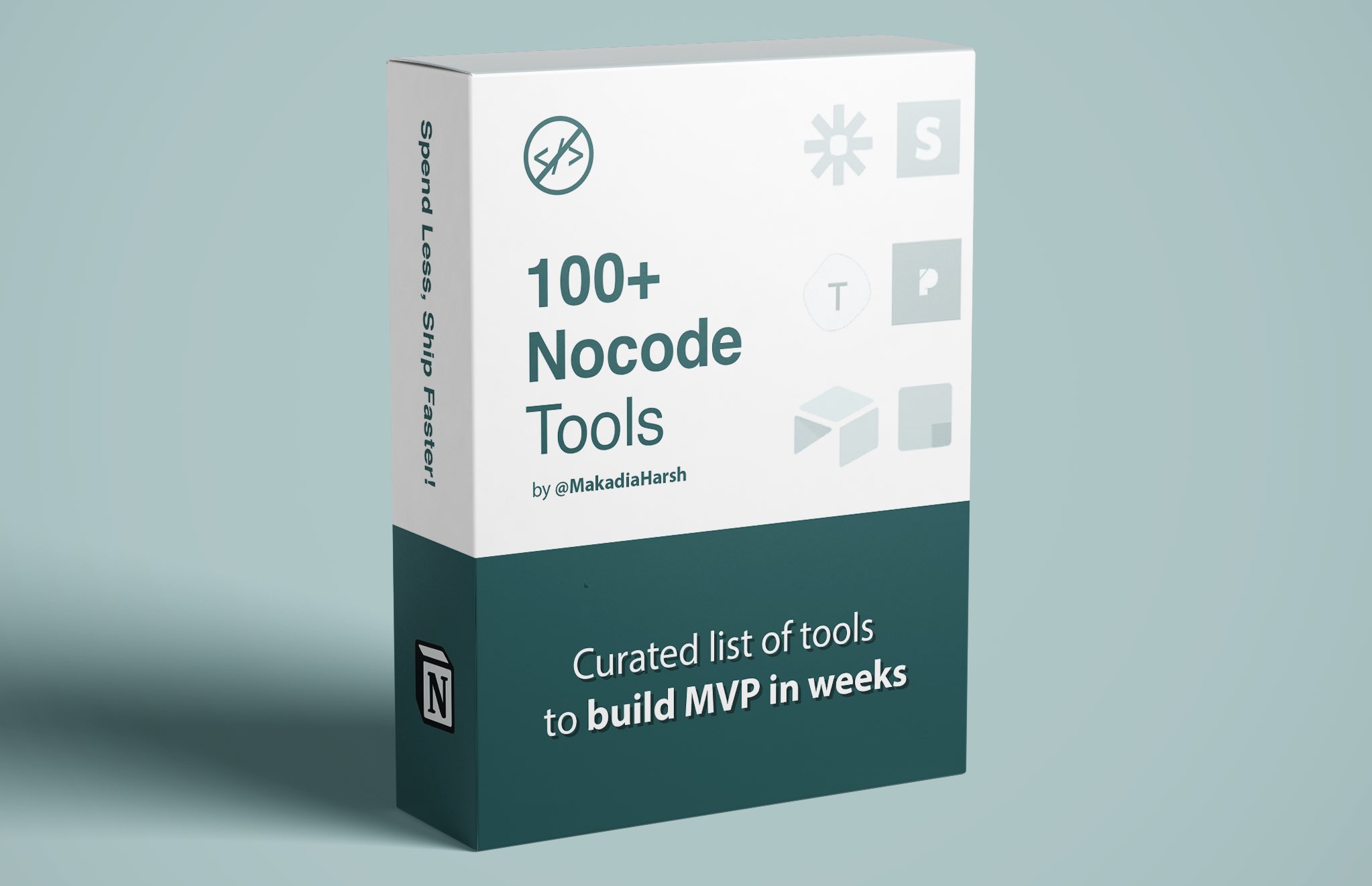 Harsh Makadia on Twitter: "I'm creating a curated list of 100+ Nocode tools that will help you ...