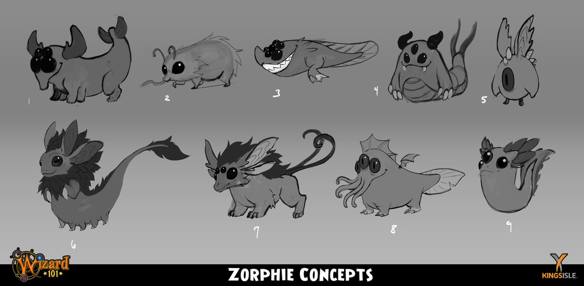 Cute Alien Concept Art