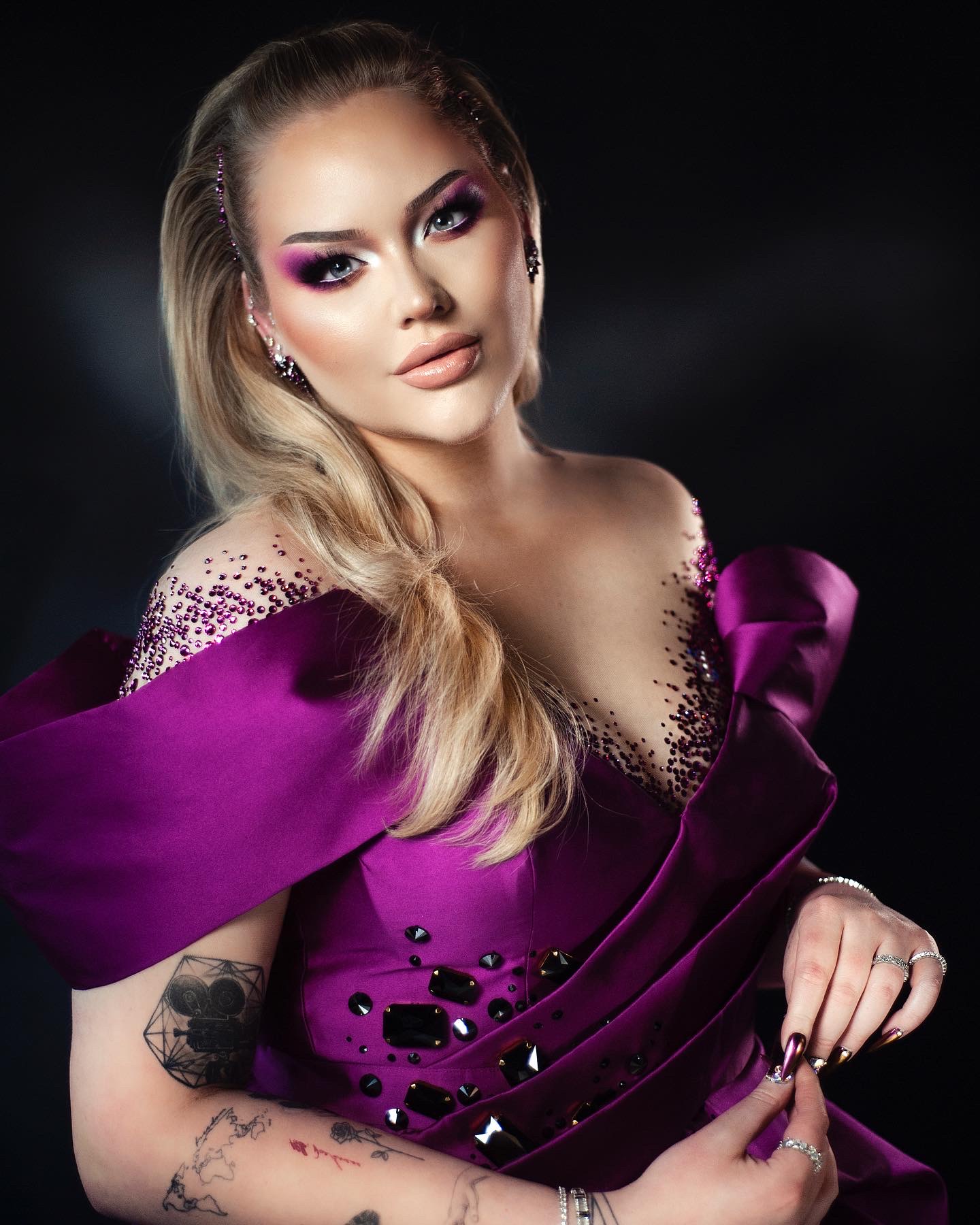 NikkieTutorials on Twitter: "a fairytale dress for the grand finale @eurovision 💘 thank you for ...