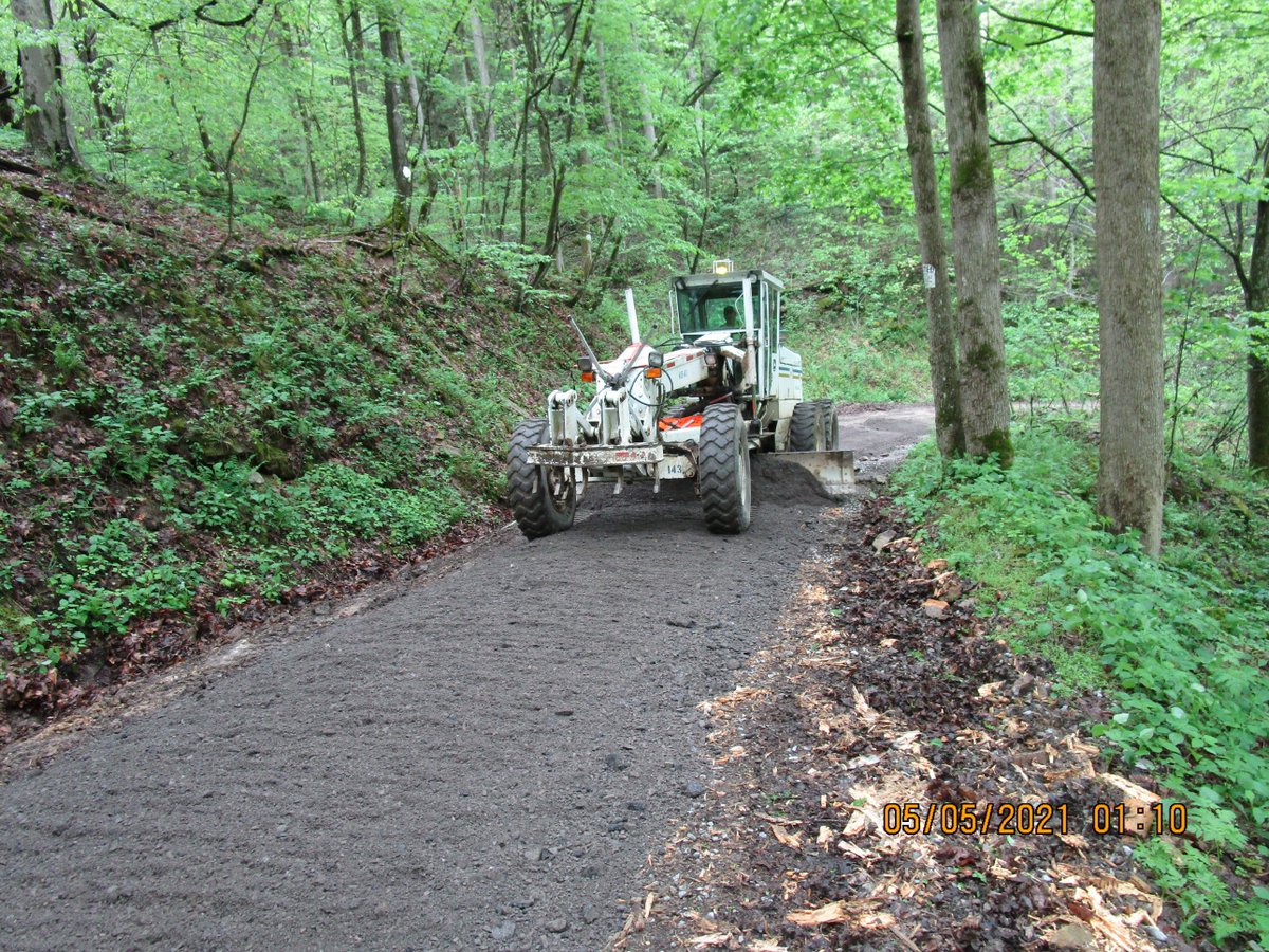 Grafton, WV Road Conditions with Driving and Traffic Flow ...