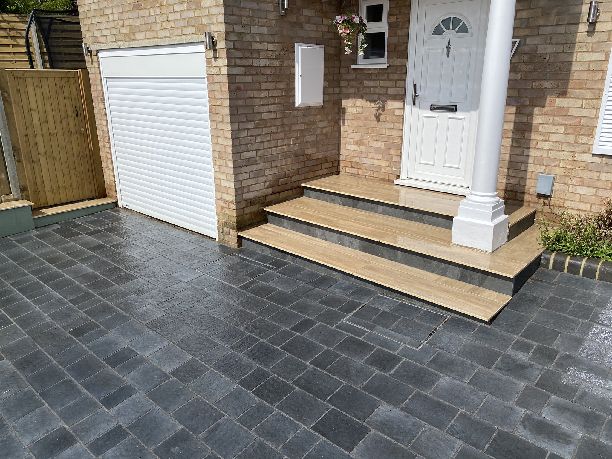 Paramount Paving on Twitter: "Some before and after pictures of a driveway we installed using ...