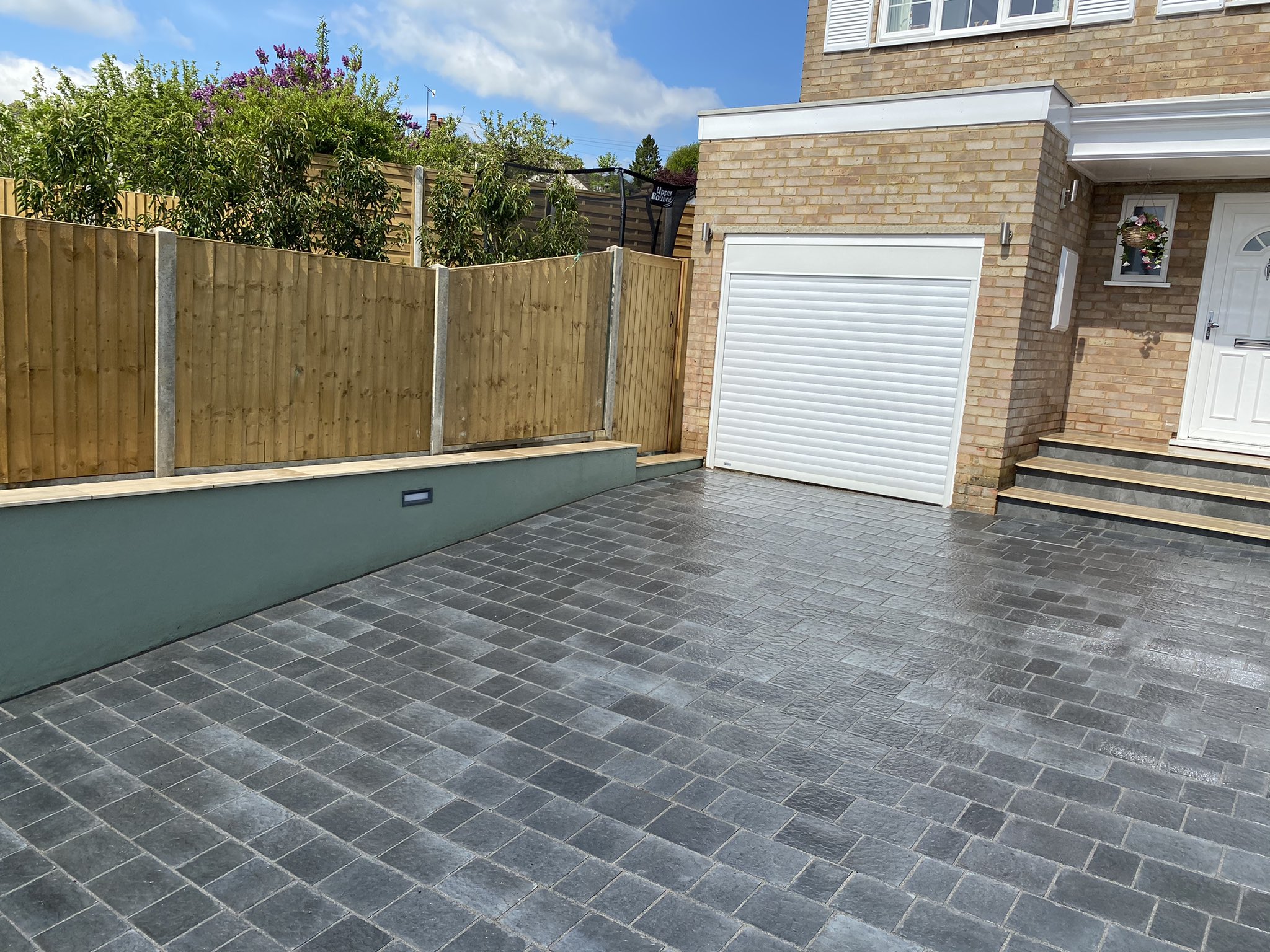 Paramount Paving on Twitter: "Some before and after pictures of a driveway we installed using ...