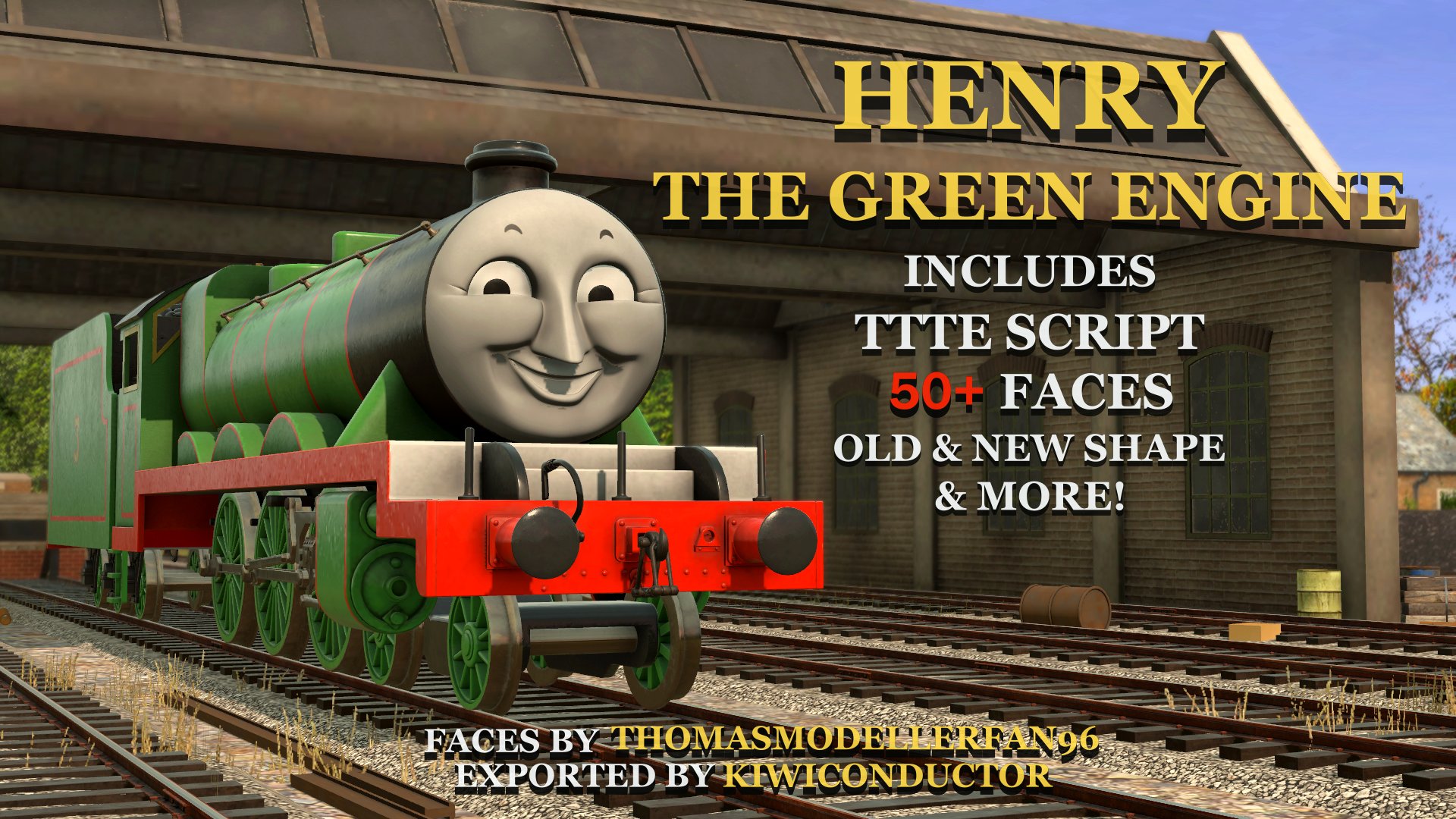 SudrianRails on Twitter: "HENRY THE GREEN ENGINE - OUT NOW ON THE SUDRIAN INSDUSTRIES! https://t ...