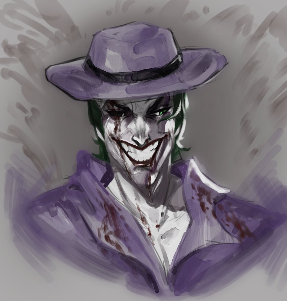 「#Joker #dccomics #DC 」|necrocto 🇺🇦のイラスト