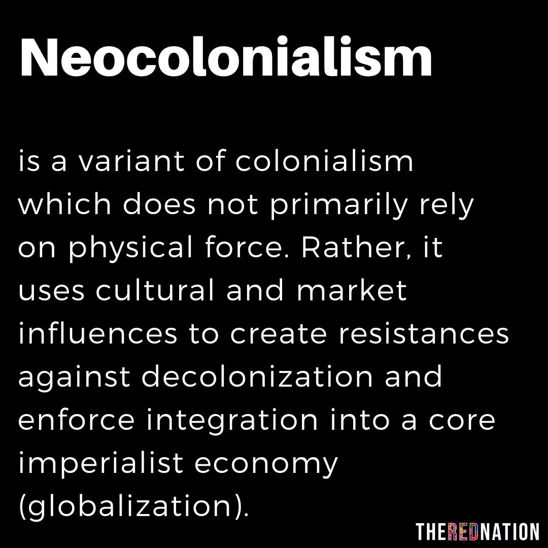 Neocolonialism Definition
