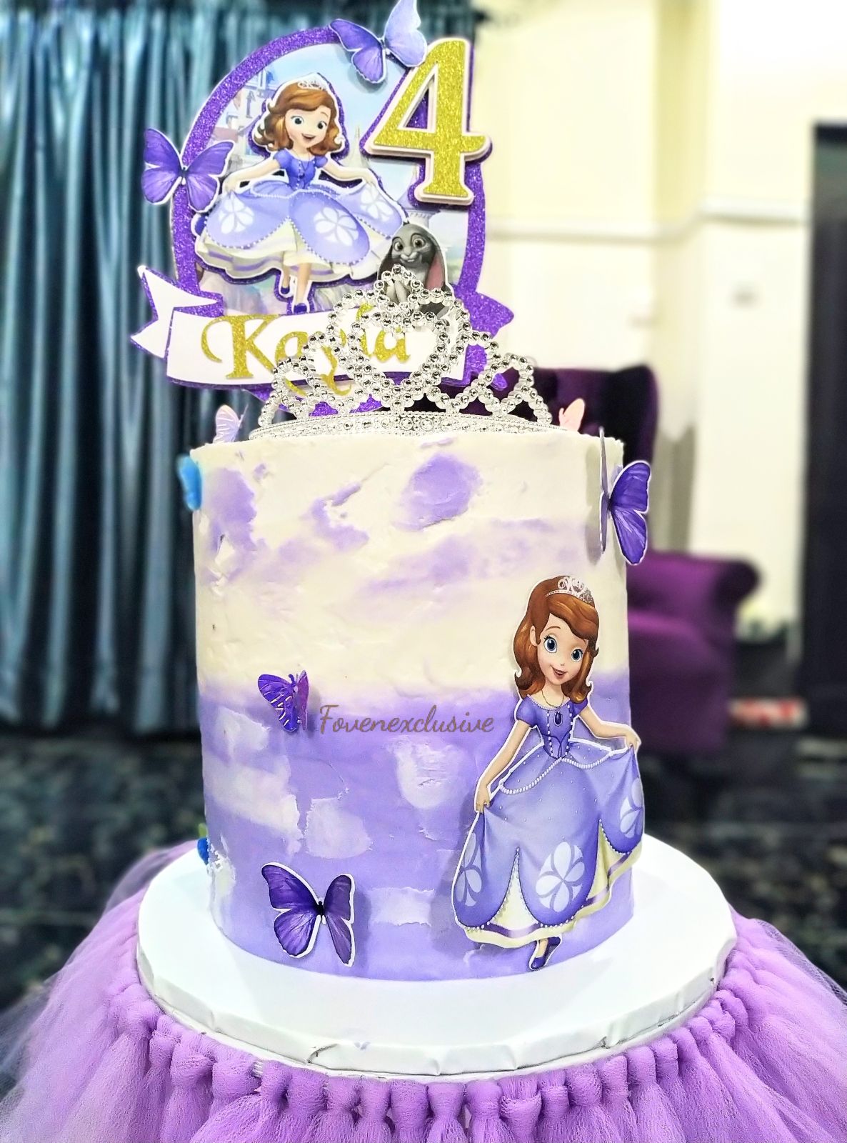 Sofia The First Cake