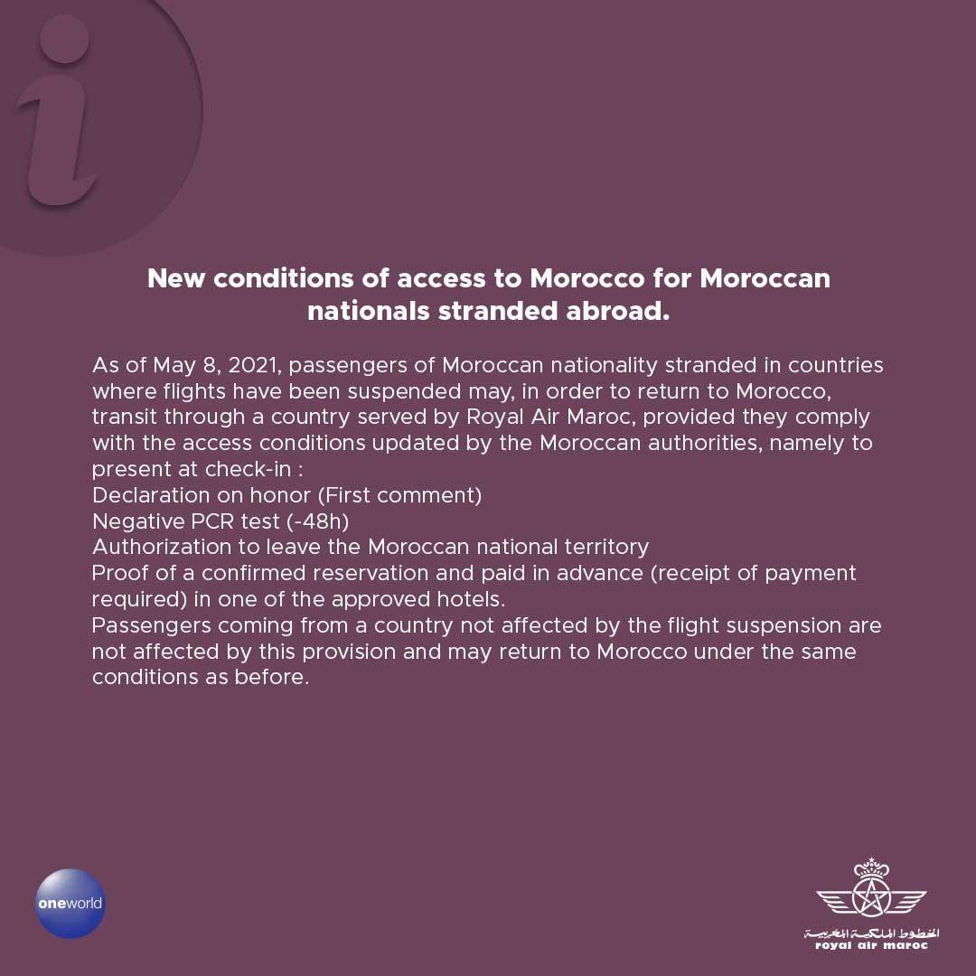 Royal Air Maroc Reservation