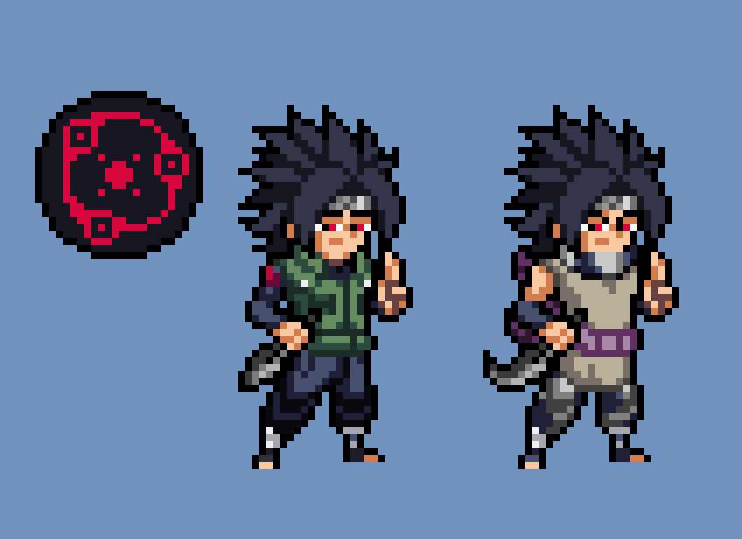 Akatsuki Sasuke Sprites