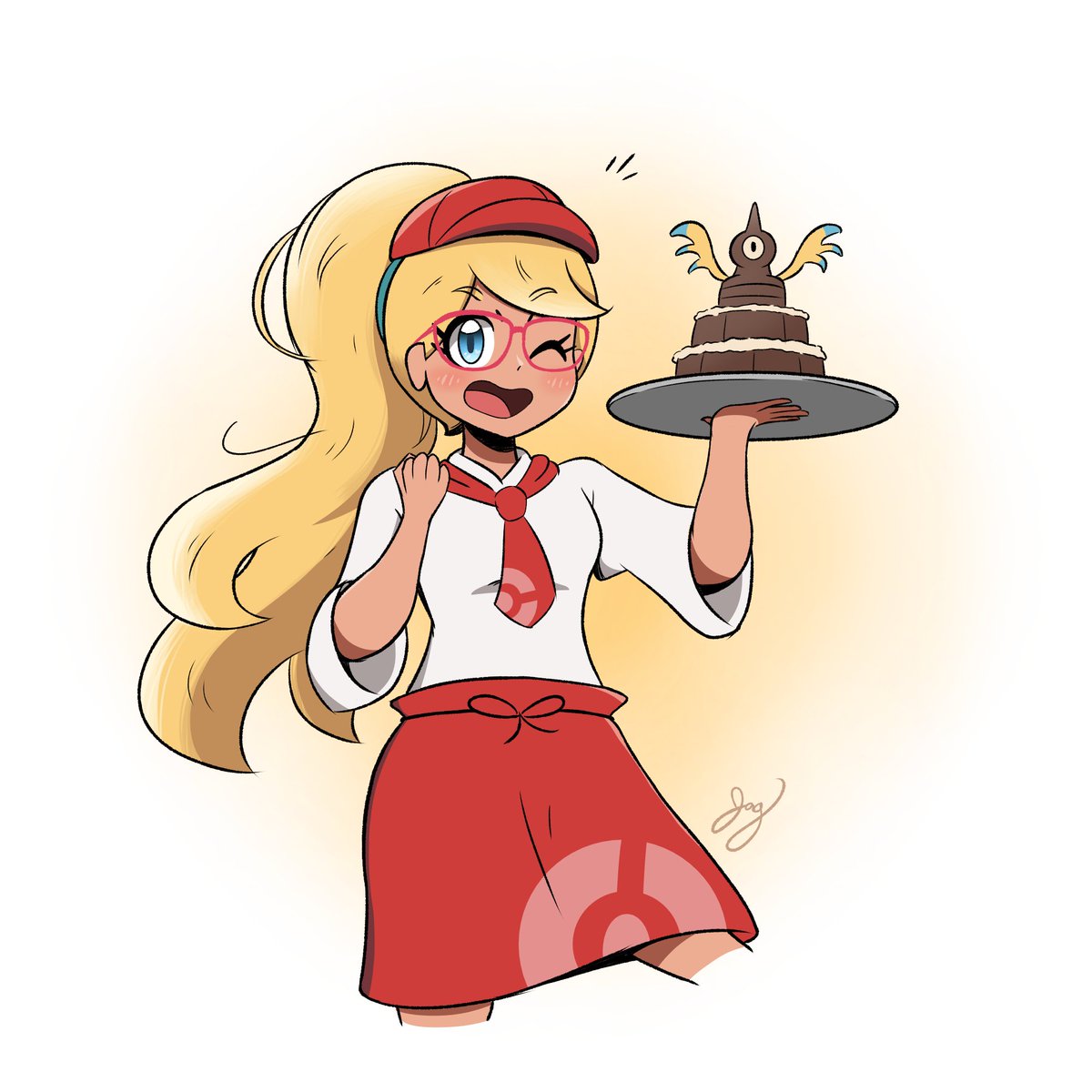 ポケモン「Leah from pokemon cafe mix! 」|- inactive -のイラスト