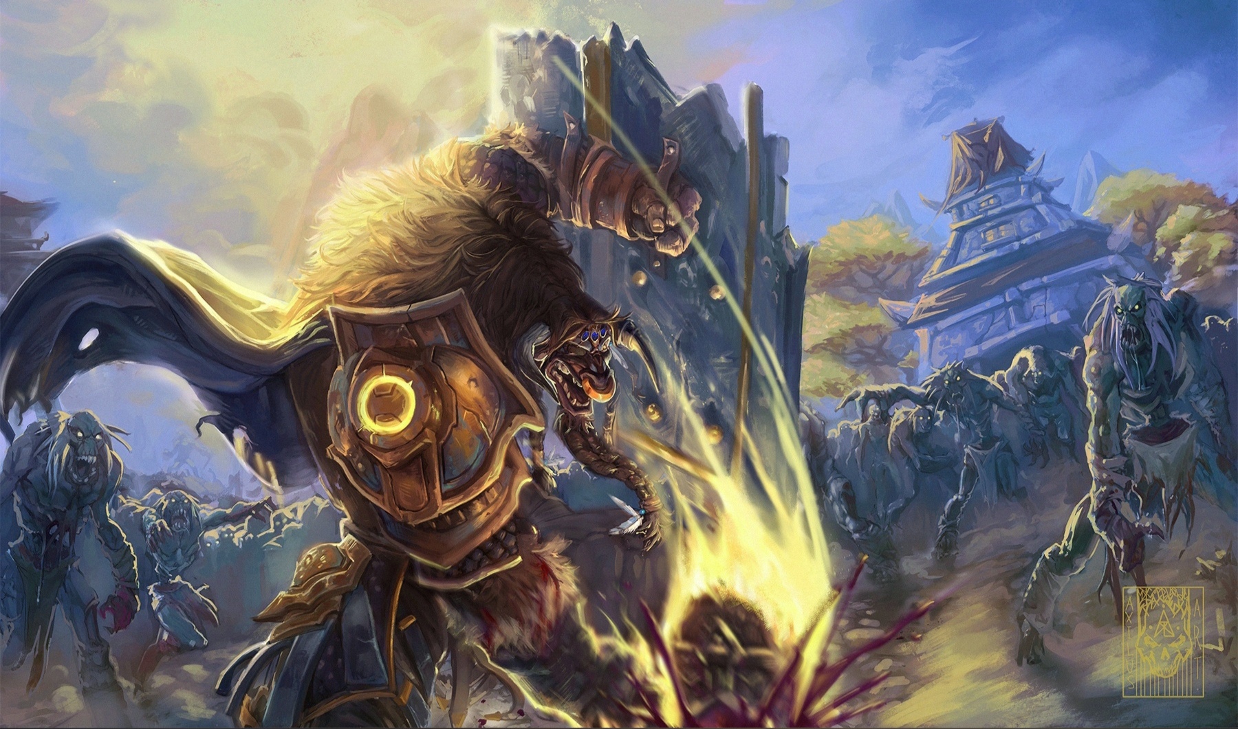 Tauren Paladin Wallpaper