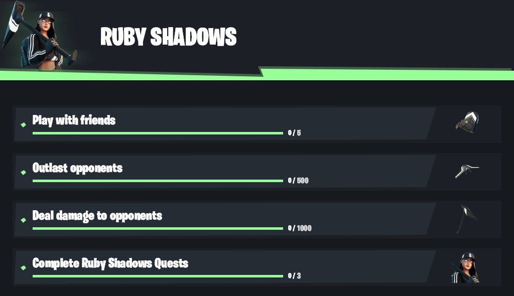 iFireMonkey on Twitter: "Ruby Shadows "EGS" Challenge Bundle…