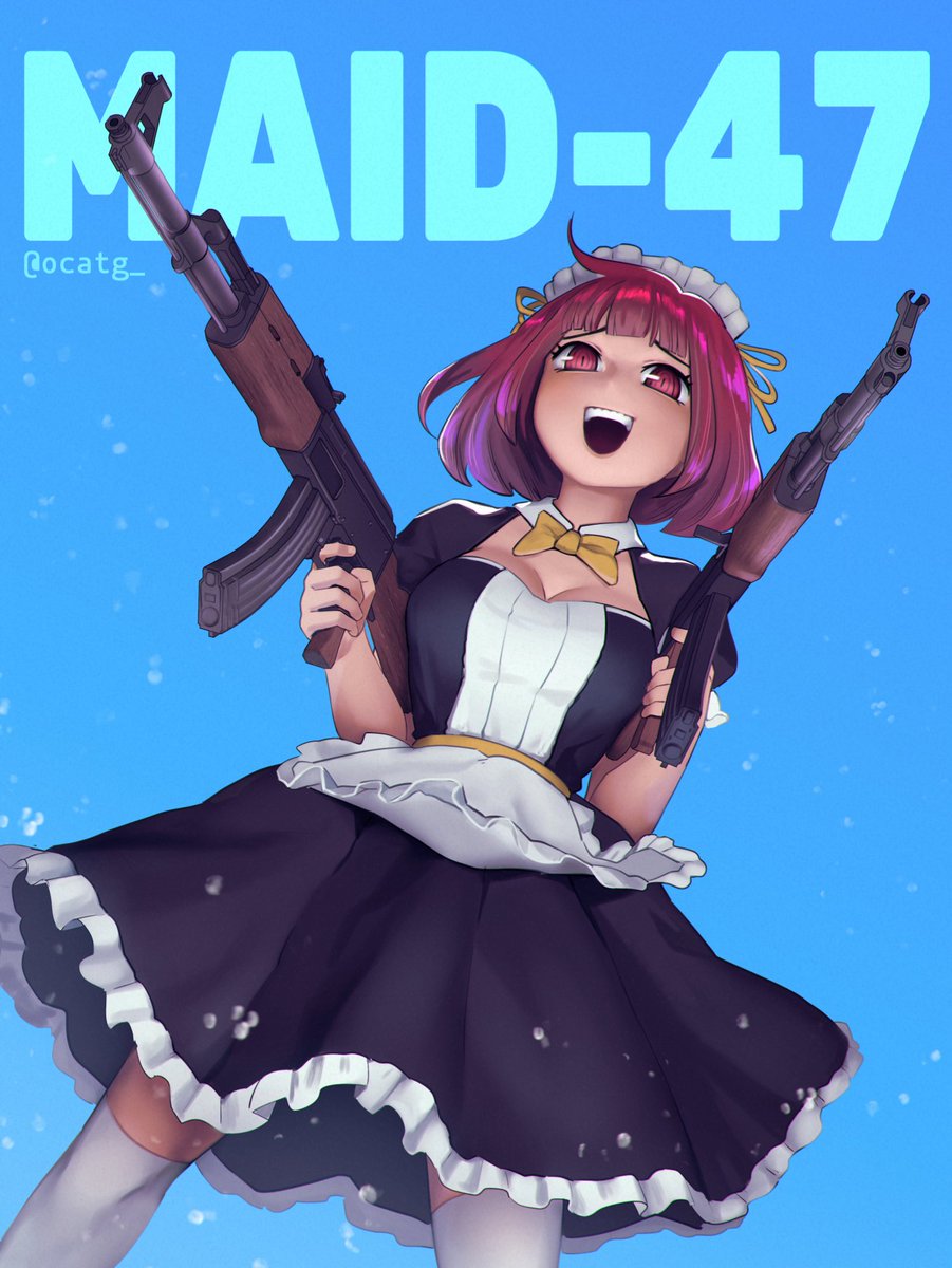 「maid-47 」|ocatg | comms openのイラスト