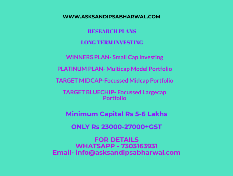 sandip sabharwal on Twitter: "https://t.co/lNl4VaoADP PLATINUM PLAN Multicap Portfolio 12-15 ...