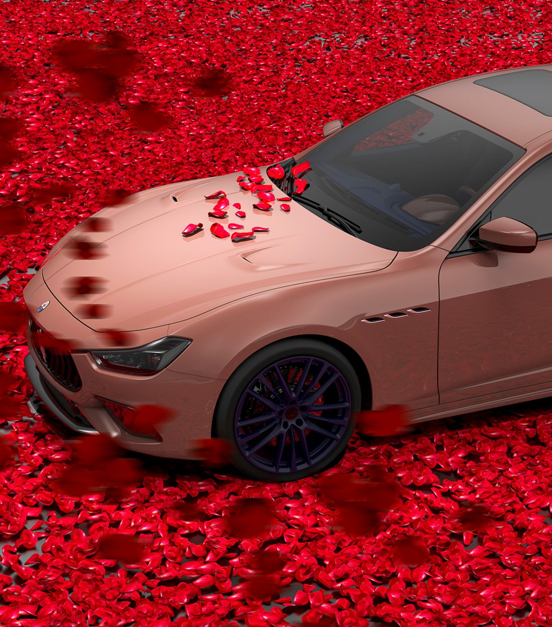 Red Maserati Wallpaper