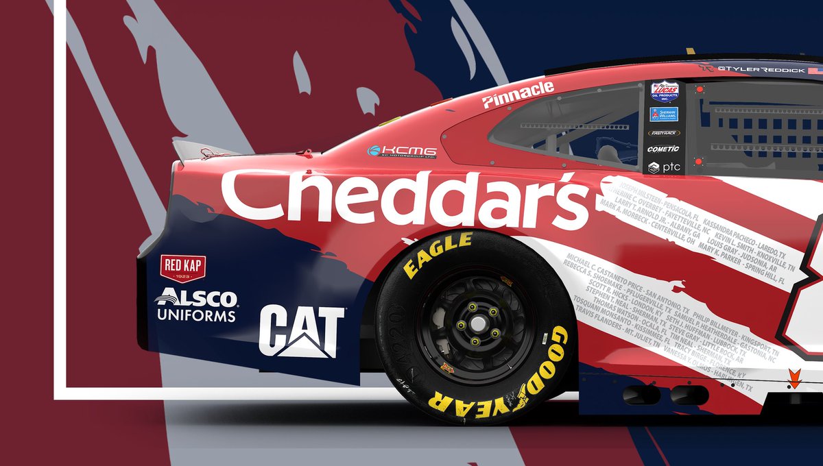 Tyler Reddick's No. 8 Cheddar's Scratch Kitchen Chevy at COTA : r/NASCAR