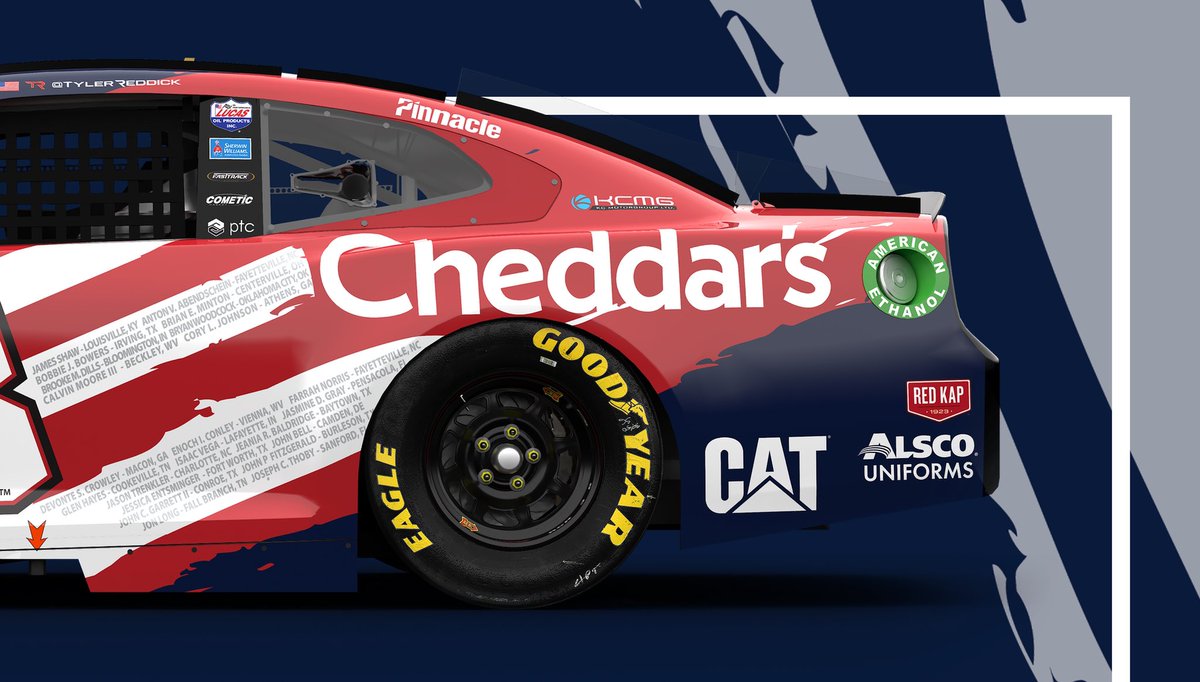 Tyler Reddick's No. 8 Cheddar's Scratch Kitchen Chevy at COTA : r/NASCAR
