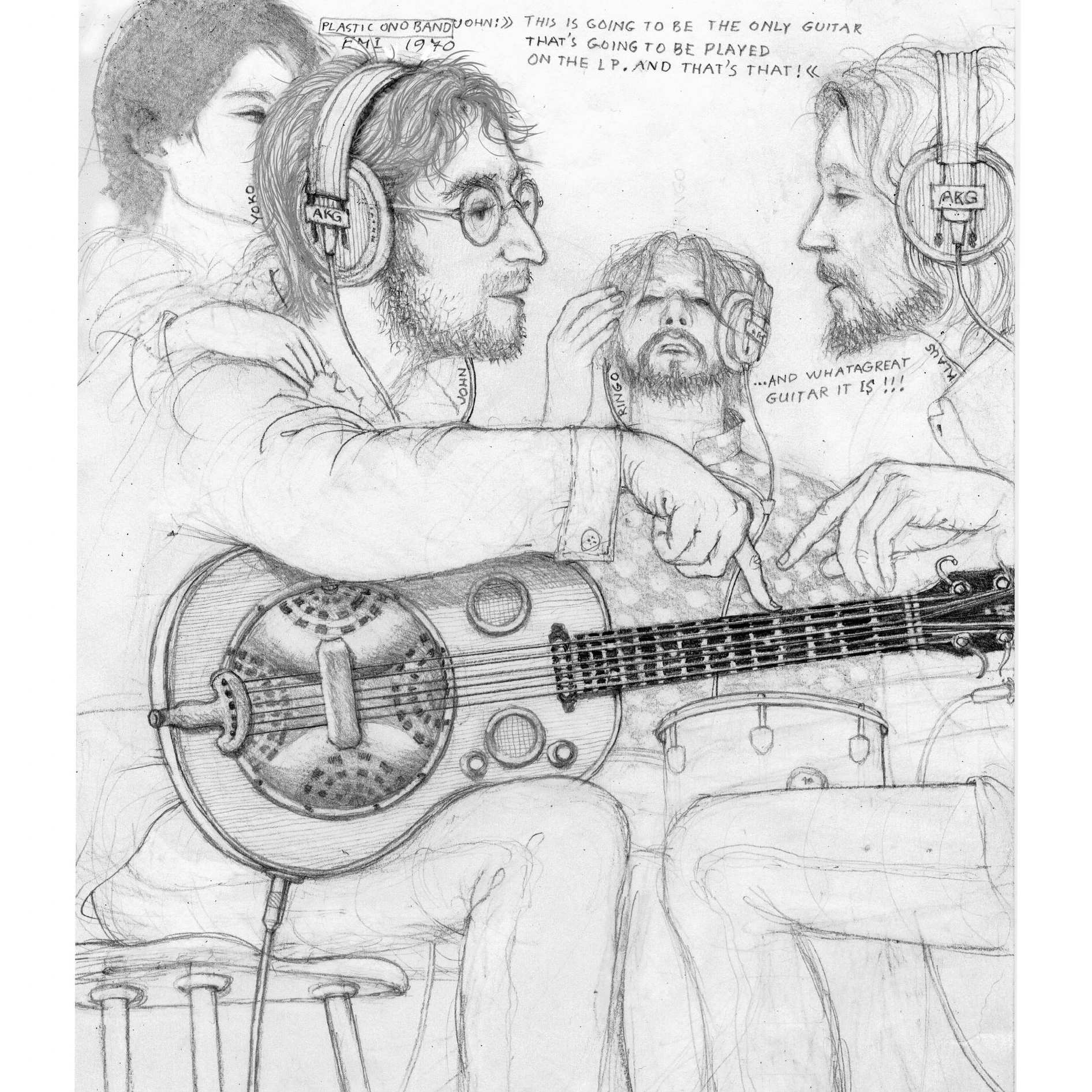 John Lennon Coloring Pages