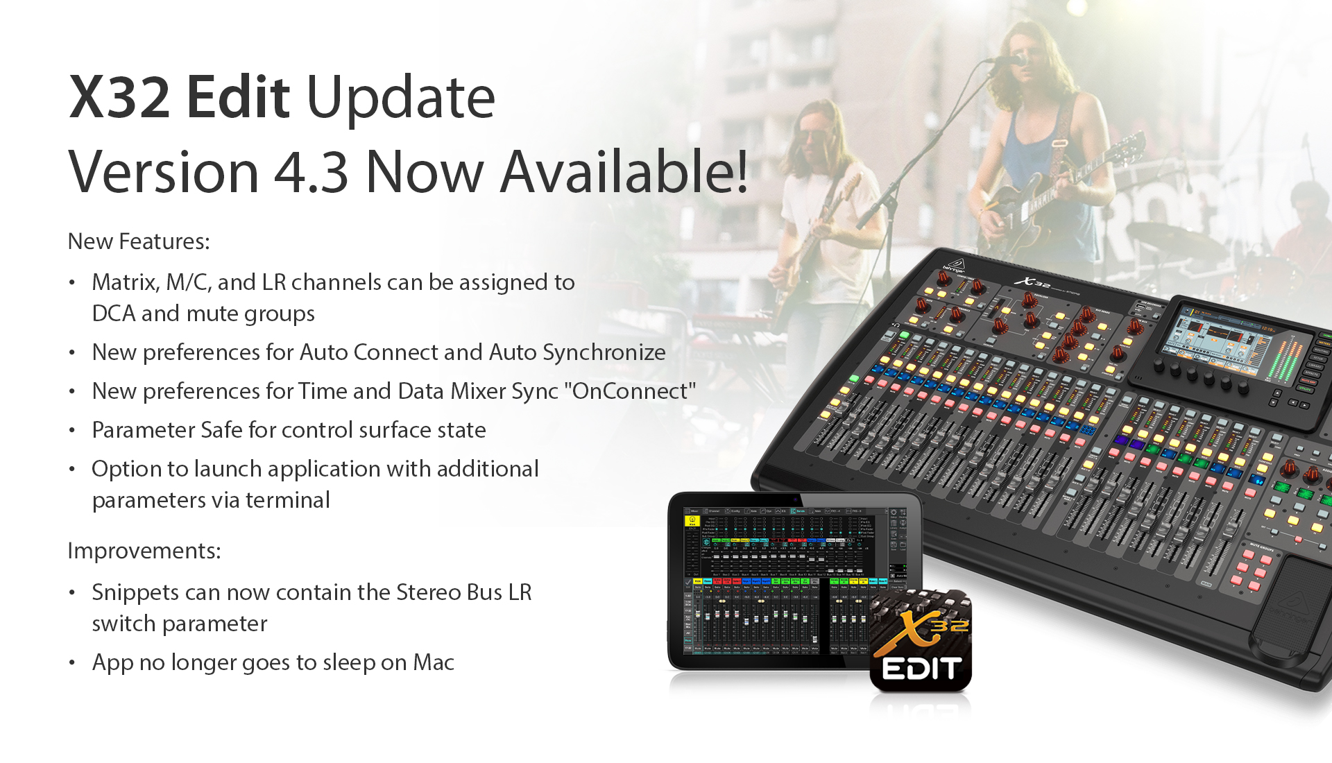 Nadel Bestäuben die Glühbirne behringer x32 edit mac Unterscheiden ...