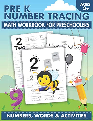 [DOWNLOAD> Pre K Number Tracing Math Workbook For Preschoolers: Simpl ...
