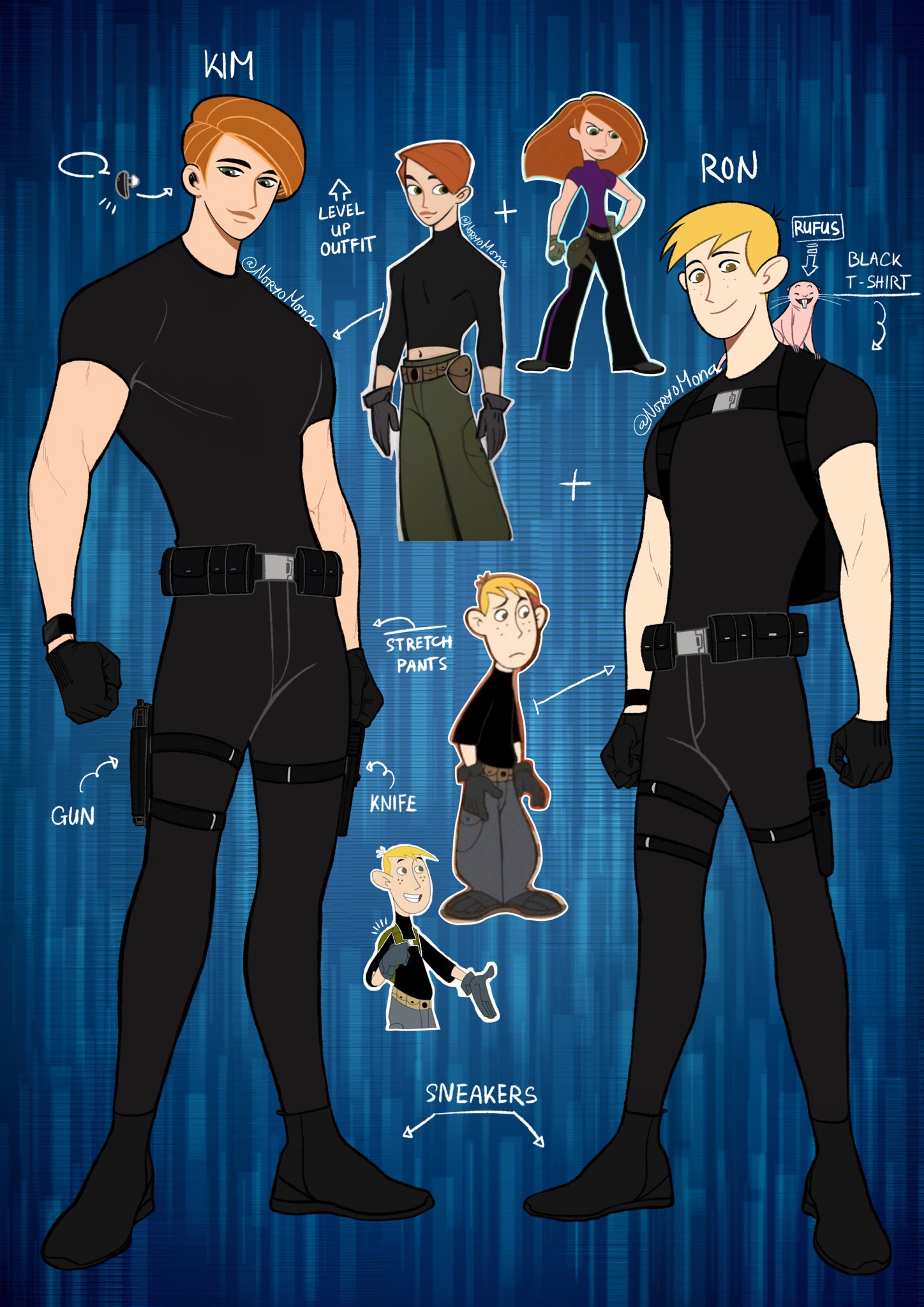 Kim Possible And Ron Costumes