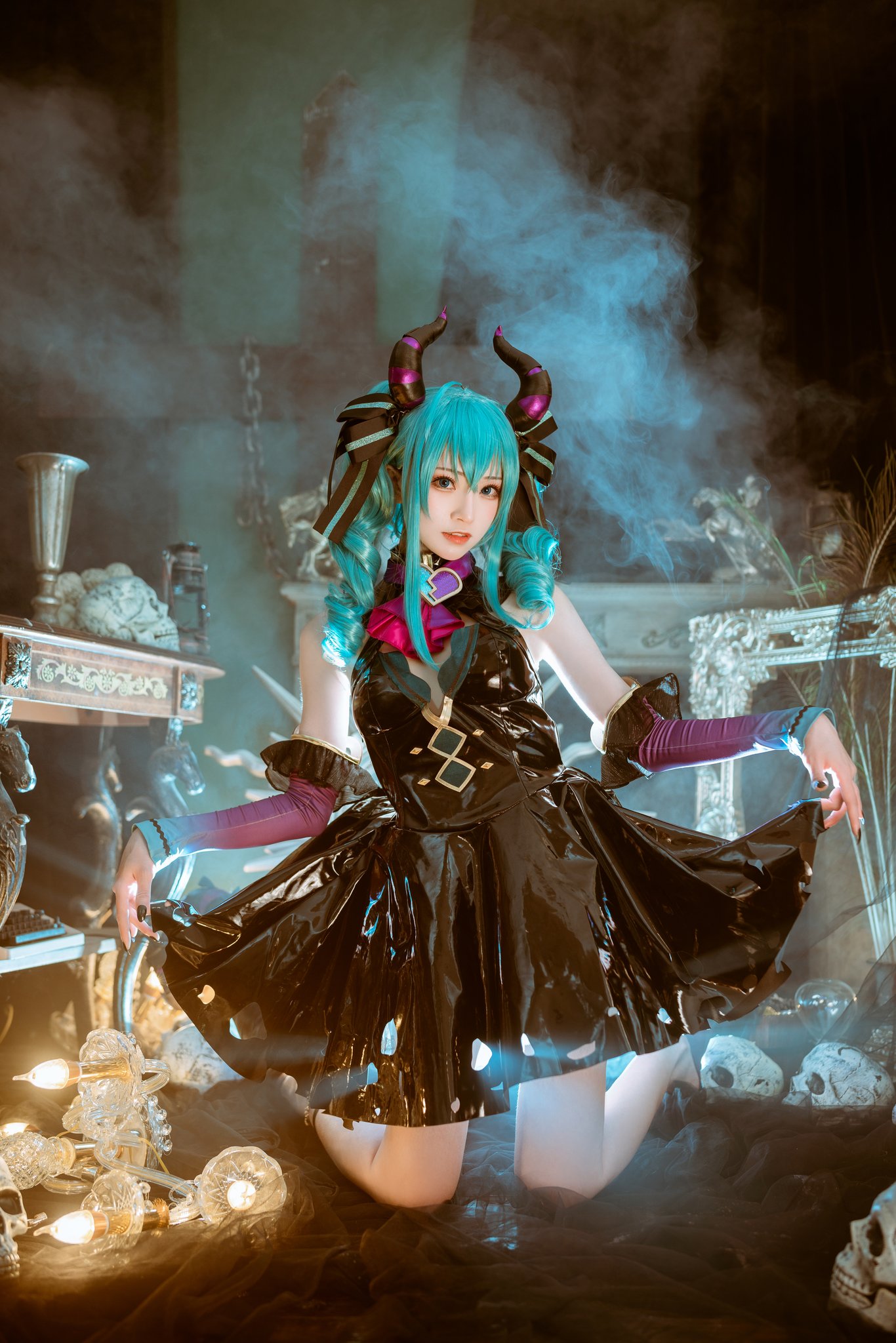 Kitaro_綺太郎🍬 on Twitter: "さあ、お前の魂を俺に任せろ👿 #miku #cosplay coser:@kitaro_cos phx:@adsl08 https://t ...