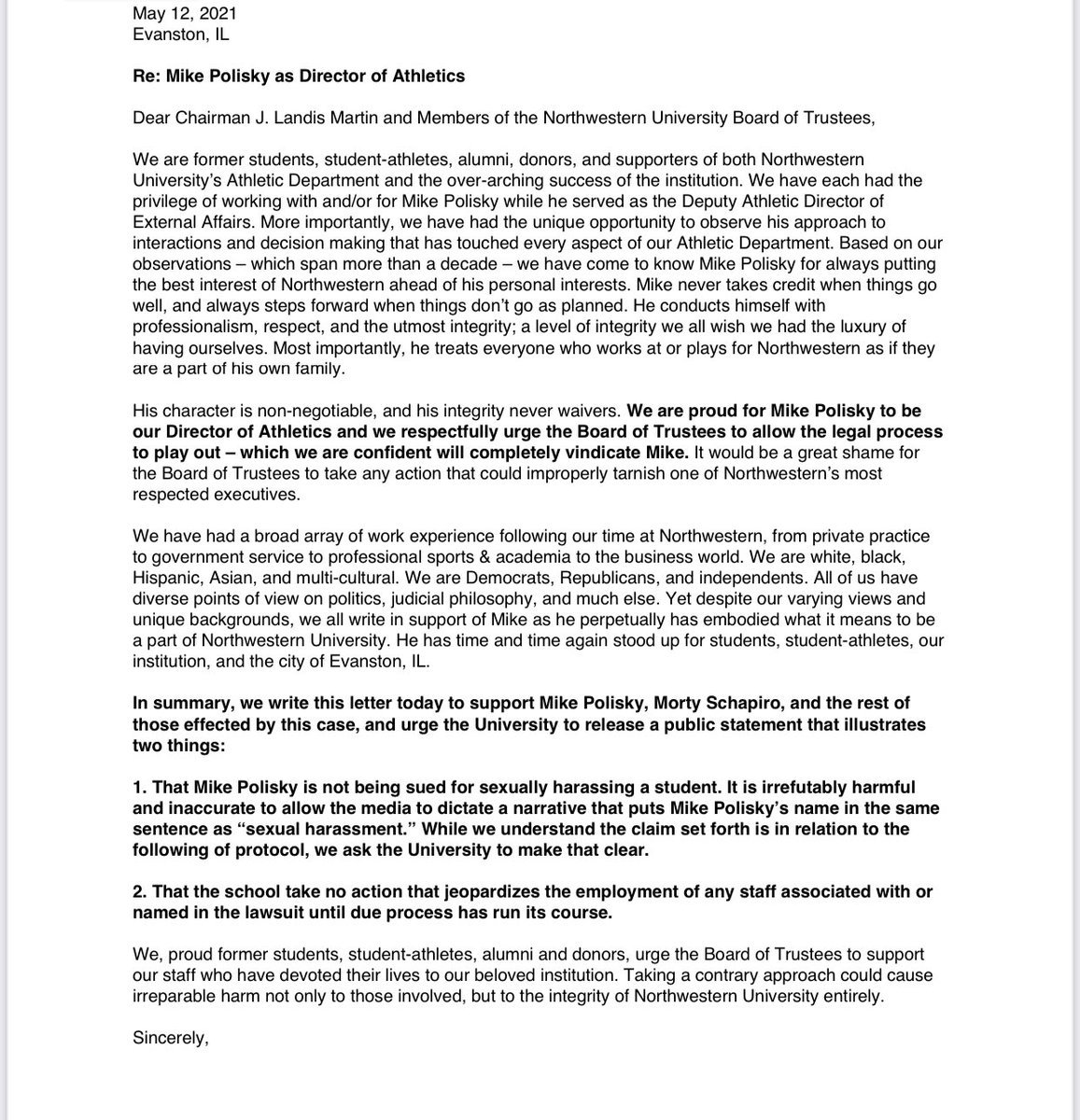 Northwestern AD Mike Polisky resigns - The Athletic