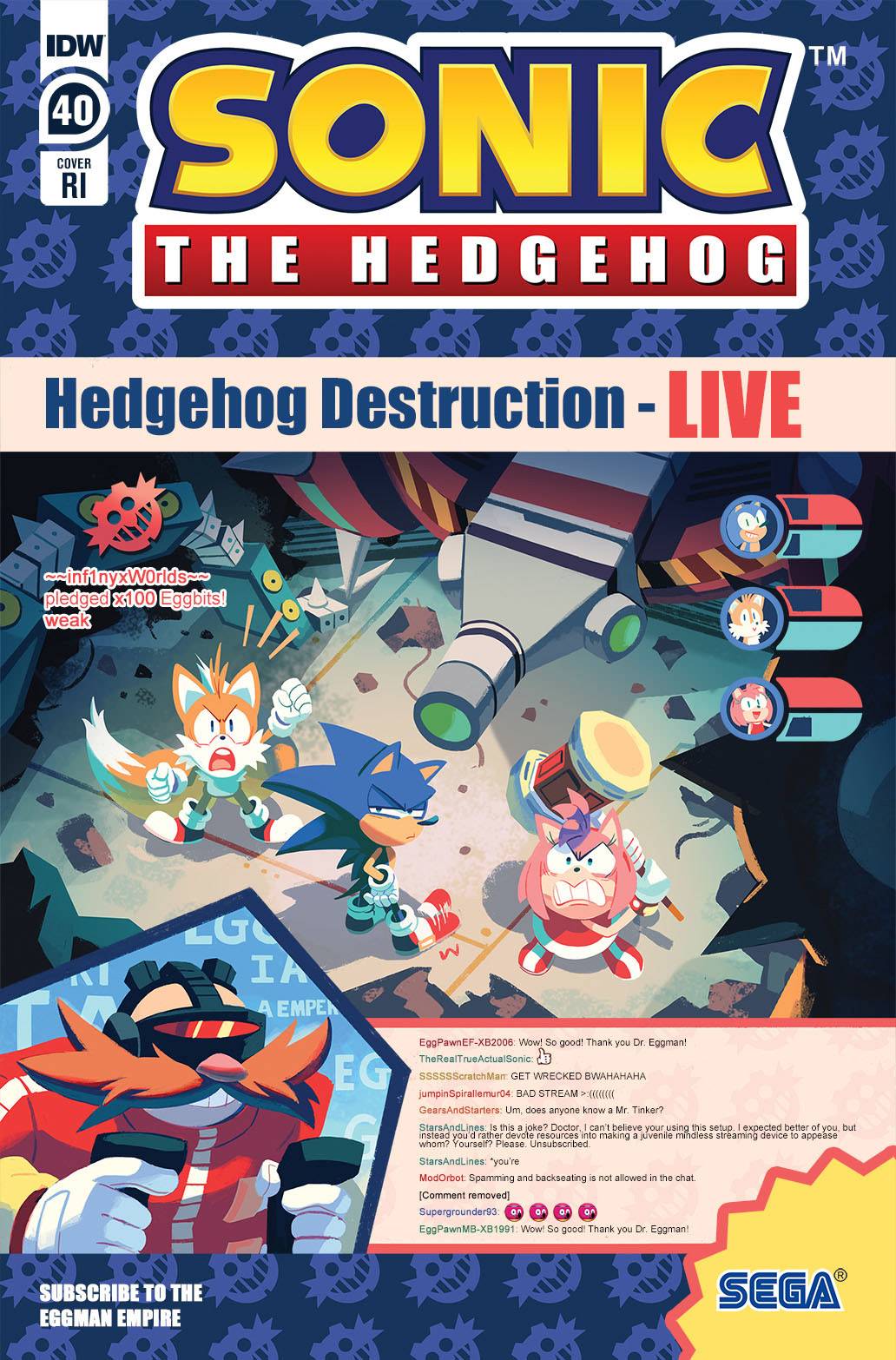 Idwsonicnews · Idw Sonic Covers And Previews On Twitter Sonic The
