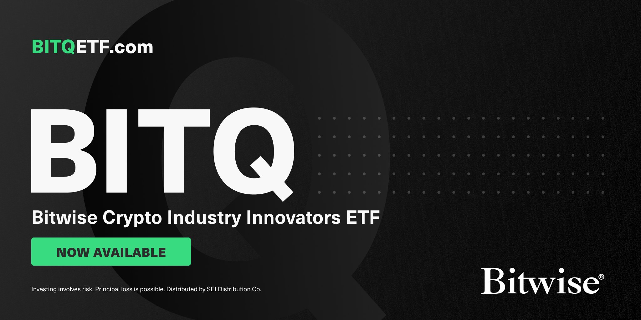 Bitwise Crypto Industry Innovators ETF (BITQ) Stock Message Board ...