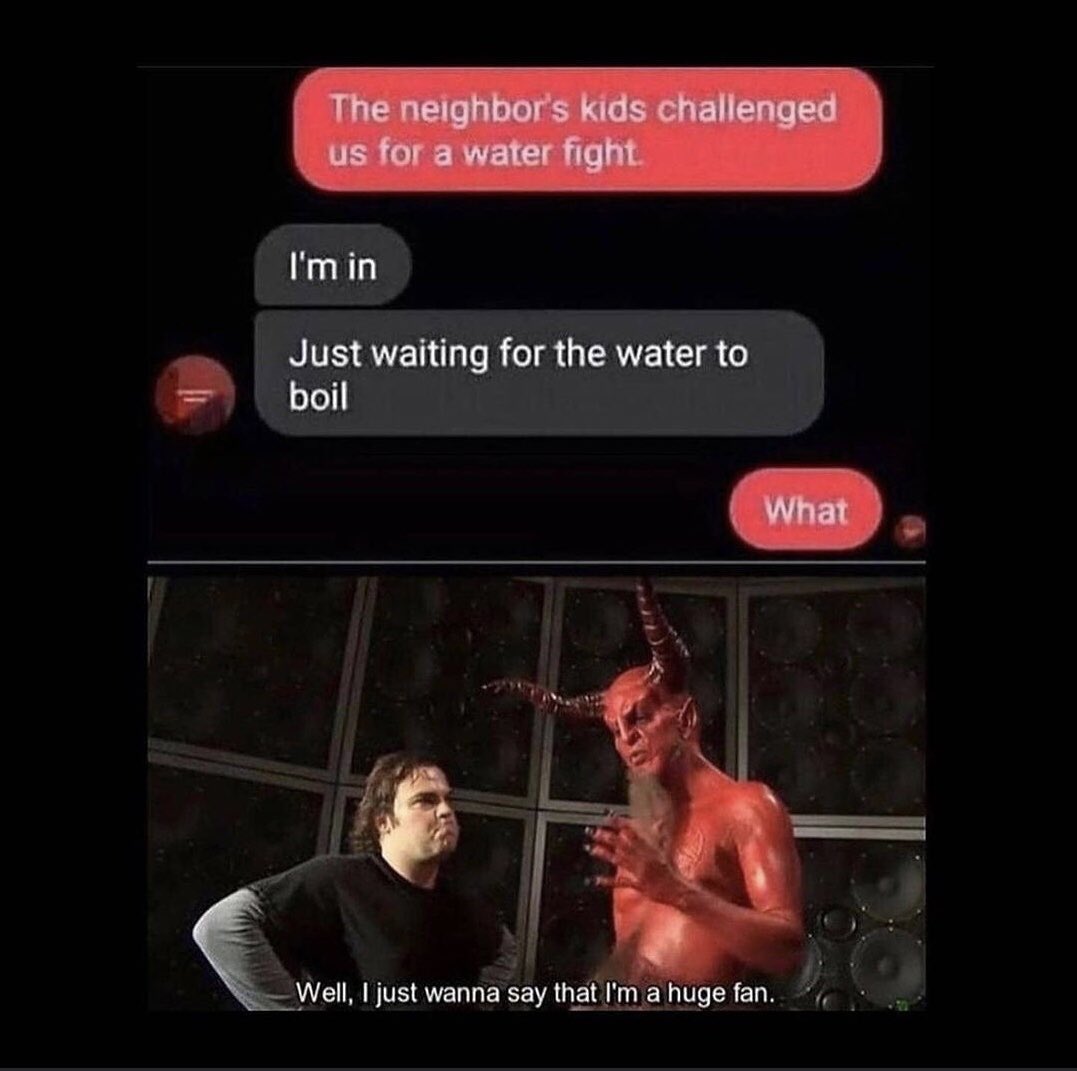 Wank on Twitter: "😳calm down satan…