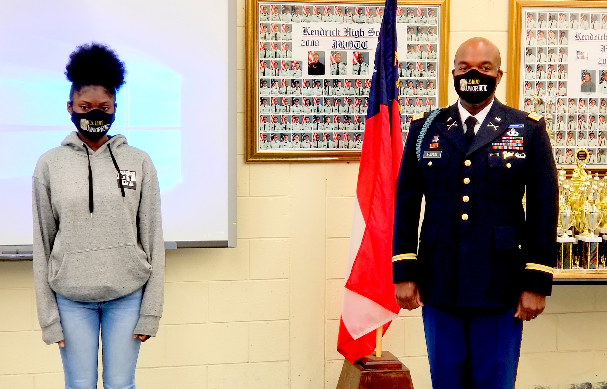 Kendrick High School on Twitter: "Cadet CSM Martasia Battle honored with prestigious award ...