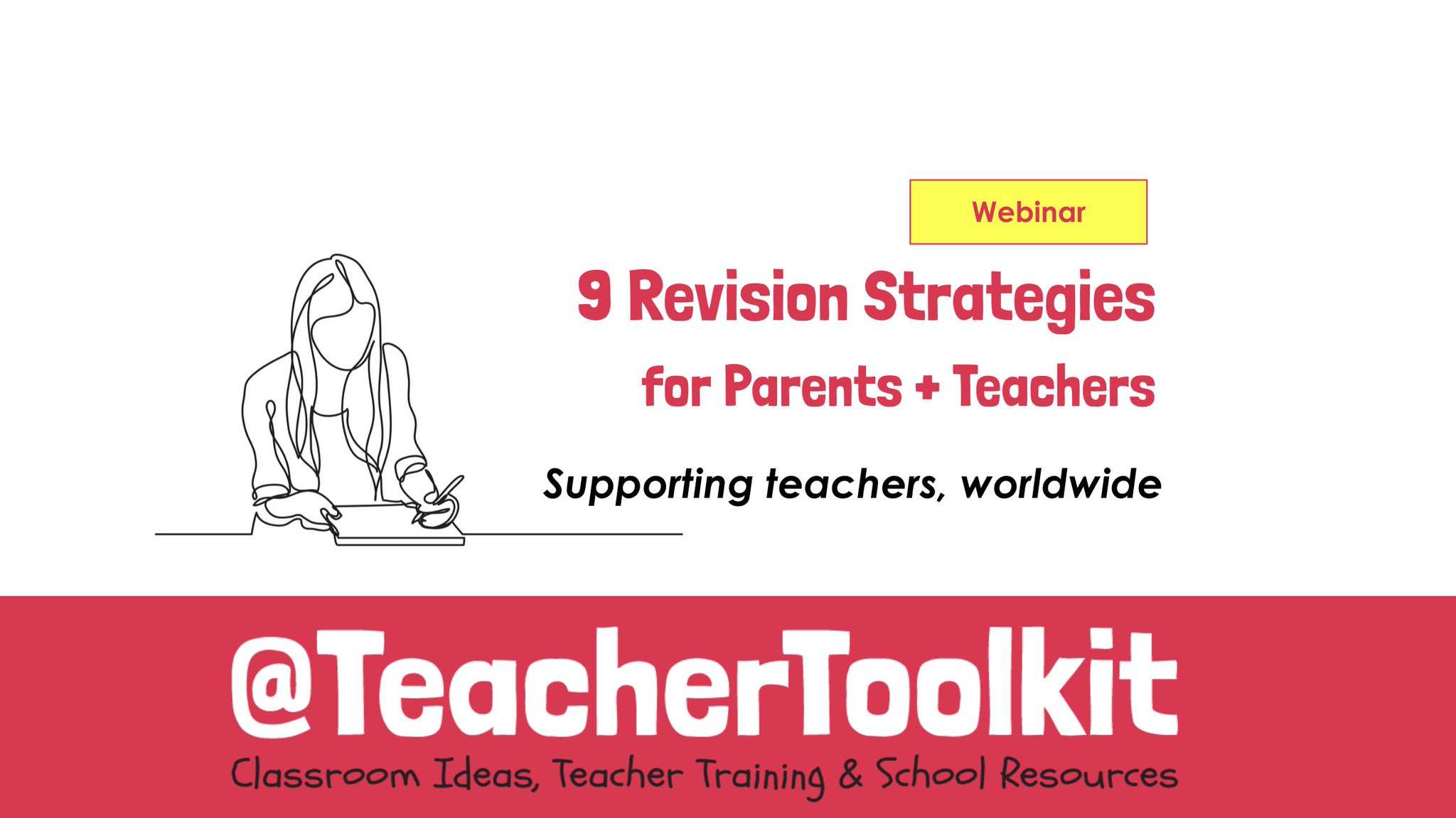 TeacherToolkit.co.uk on Twitter: "🚀 NEW RESOURCE 📲 Members Webinar: 9 ...