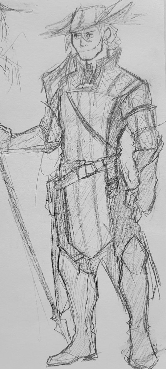 「Dsmp Philza + Grey Warden Phil redesign sketch :] 」Saturnの漫画