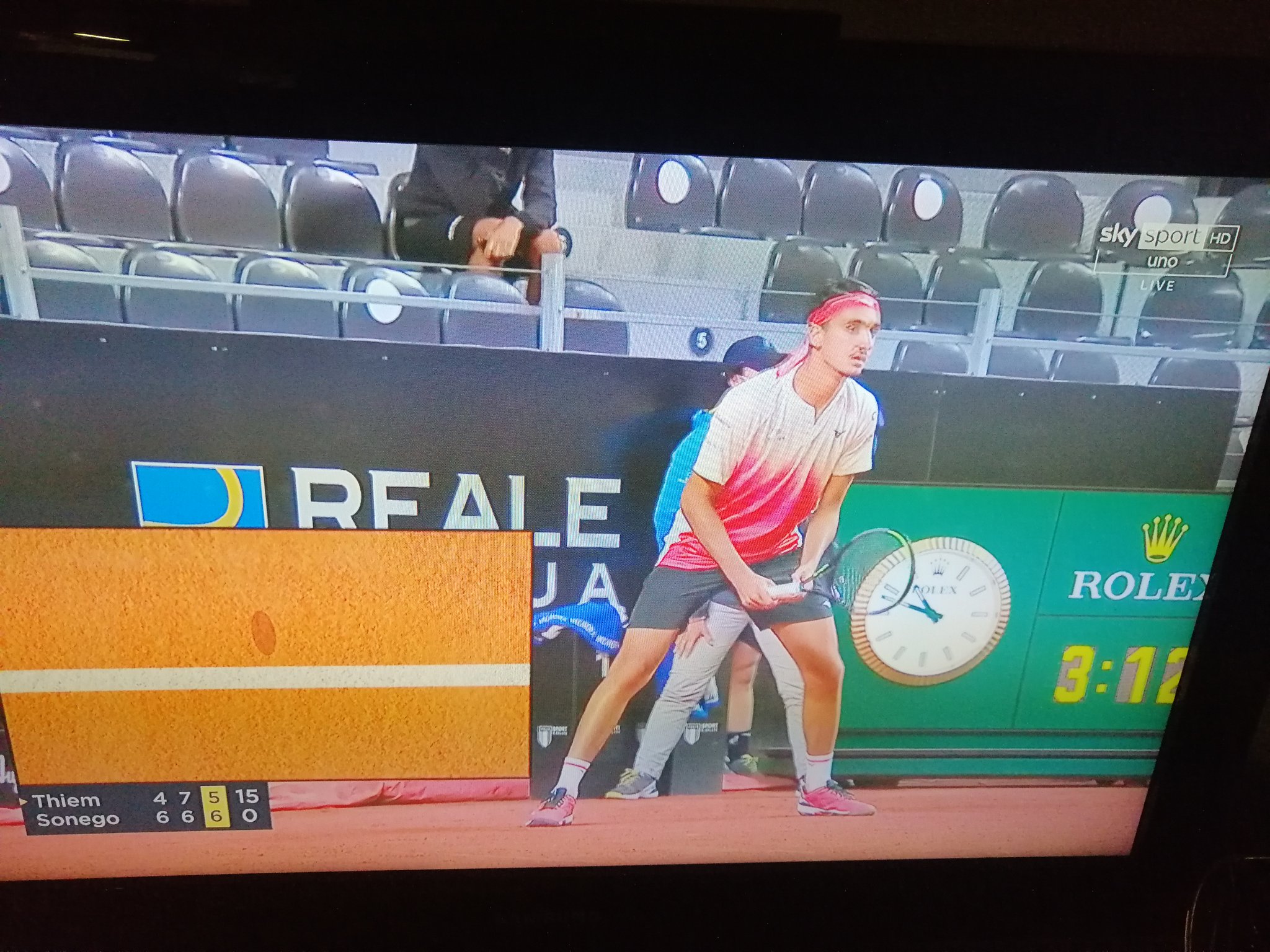 stefano molinari on Twitter: "Comunque che abbiano cacciato il pubblico dal foro italico all ...