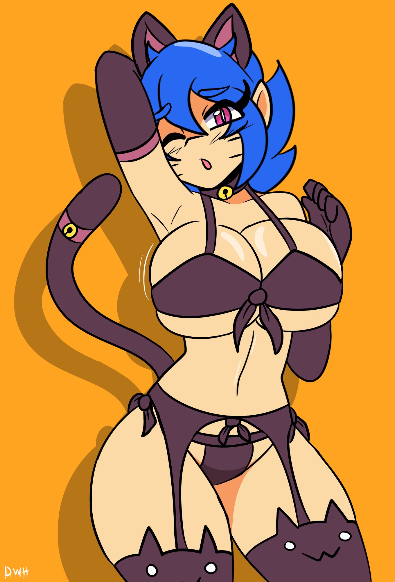 darkwolf 🦆 on Twitter: "redrew the goddess of waifus @TheTwistedGrim…