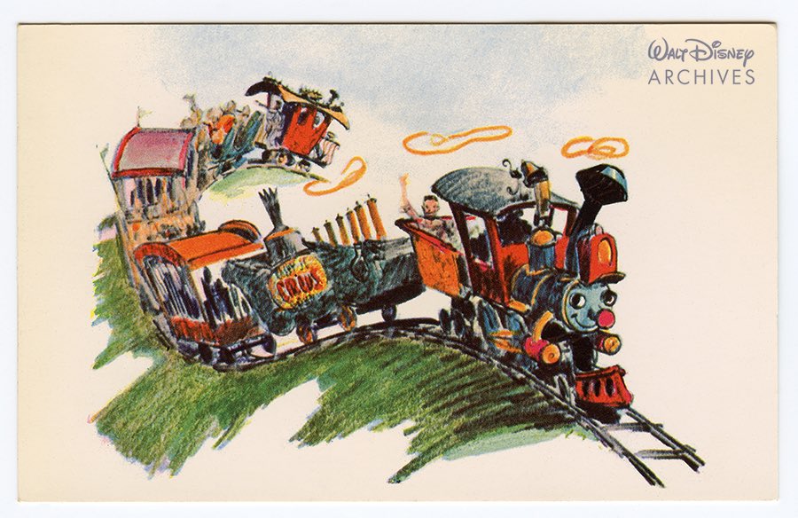 Disney Casey Jr Circus Train