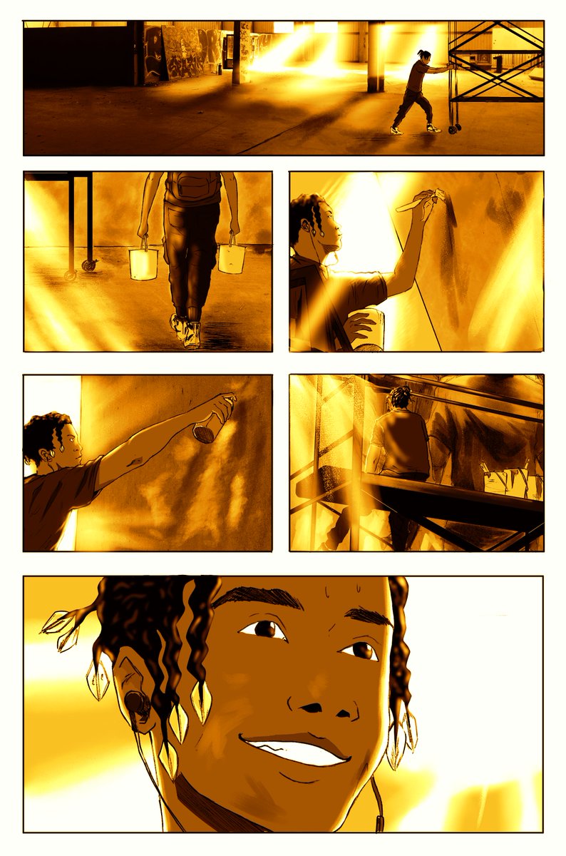 「pages 13 14 」saly And More の漫画